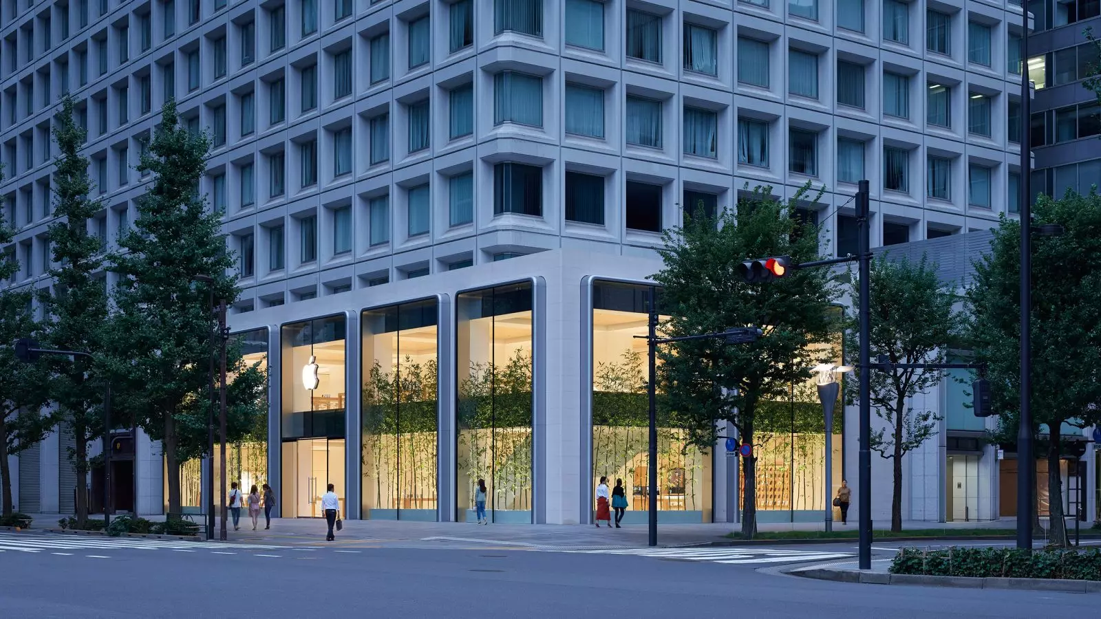 Marunouchi Apple Store oferuje bambusową zasłonę, nowy projekt 17041_1