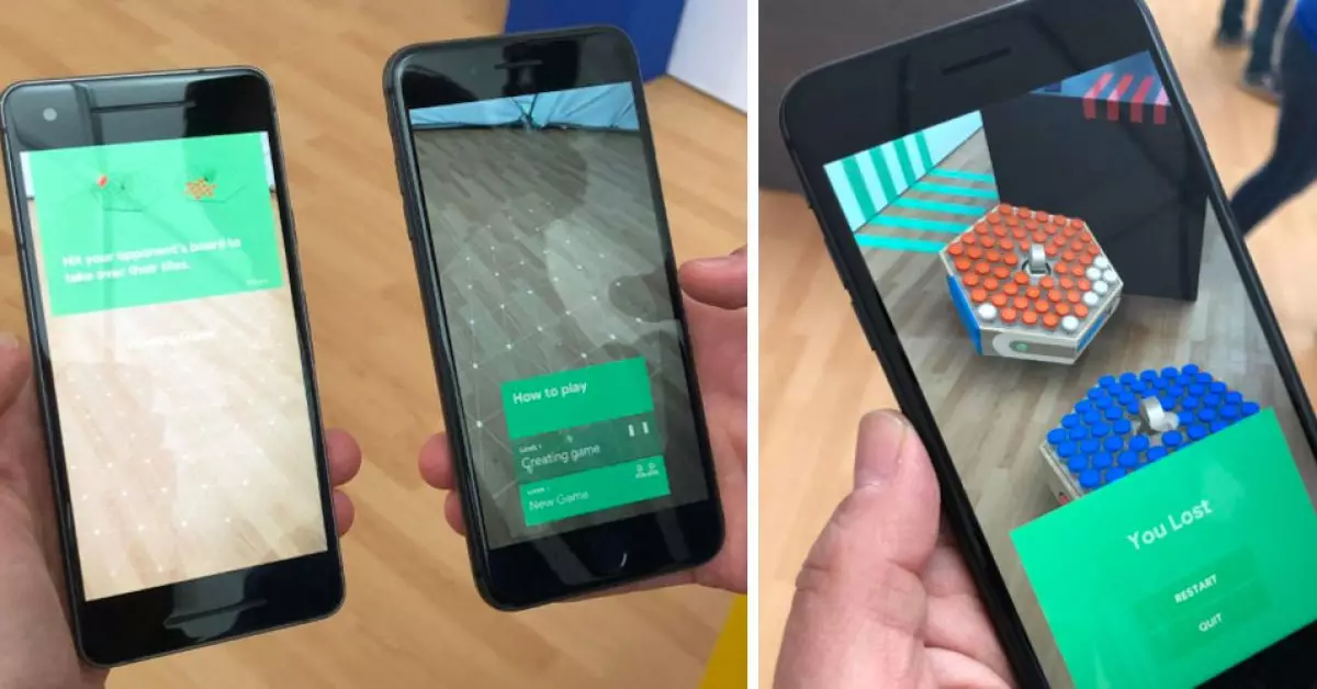 Google-demo näyttää, kuinka iOS- ja Android-laitteet voivat jakaa lisätyn todellisuuden maailman