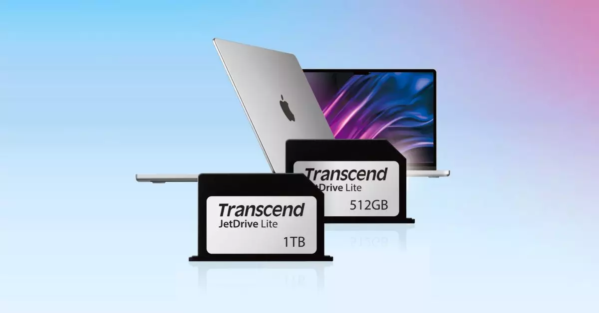 Kartu SD pikeun MacBook Pro: Vérsi siram 1TB anyar ku Transcend