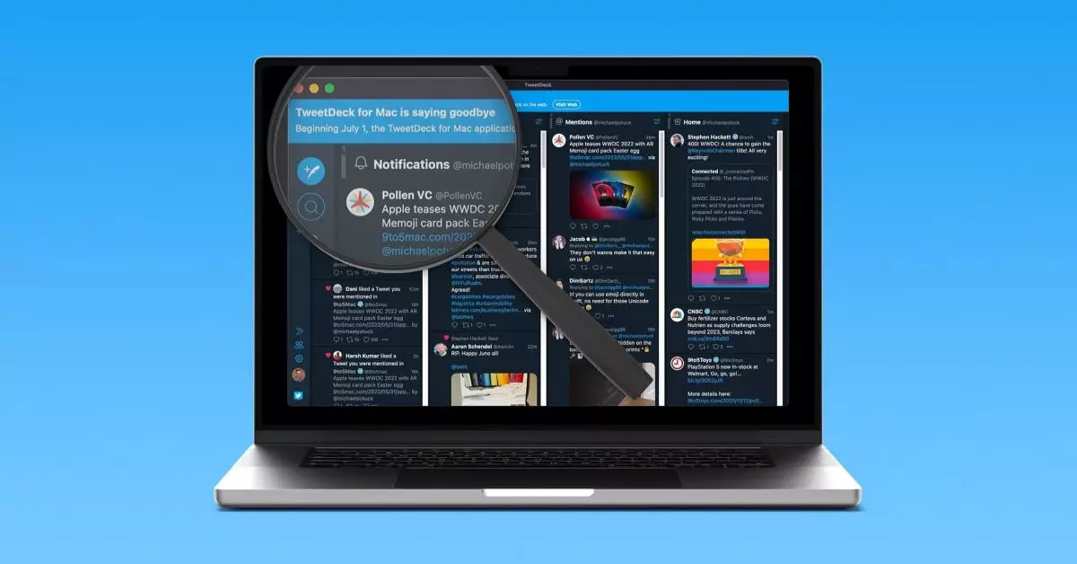 Twitter annullerer TweetDeck til Mac med virkning fra 1. juli