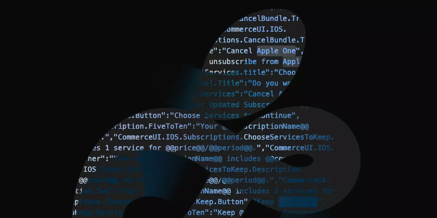 Apple One -tilauspaketin viittaukset löytyivät iOS-koodista ennen syyskuun tapahtumaa 186_1