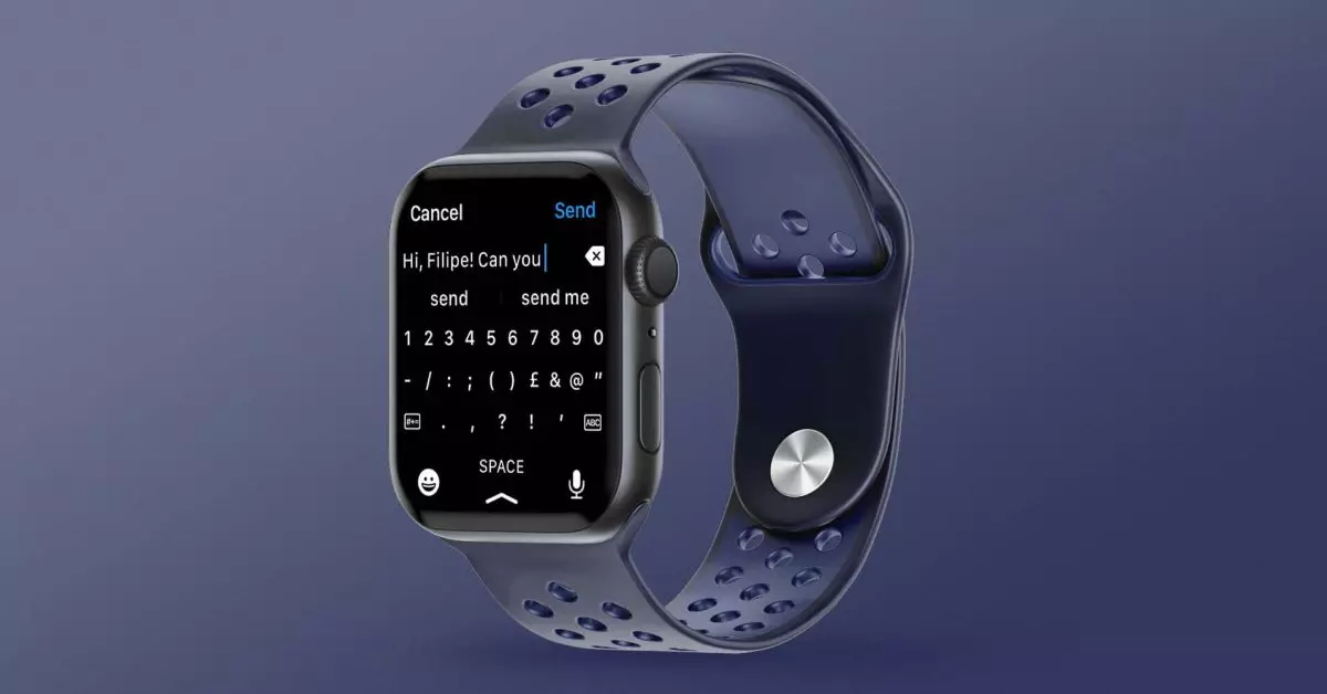 “WatchOS 9” “Apple Watch Series 7” -e ýazuw çaklamasyny getirýär