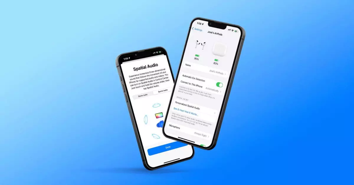 Ecco come utilizzare l'audio spaziale personalizzato per AirPods su iOS 16