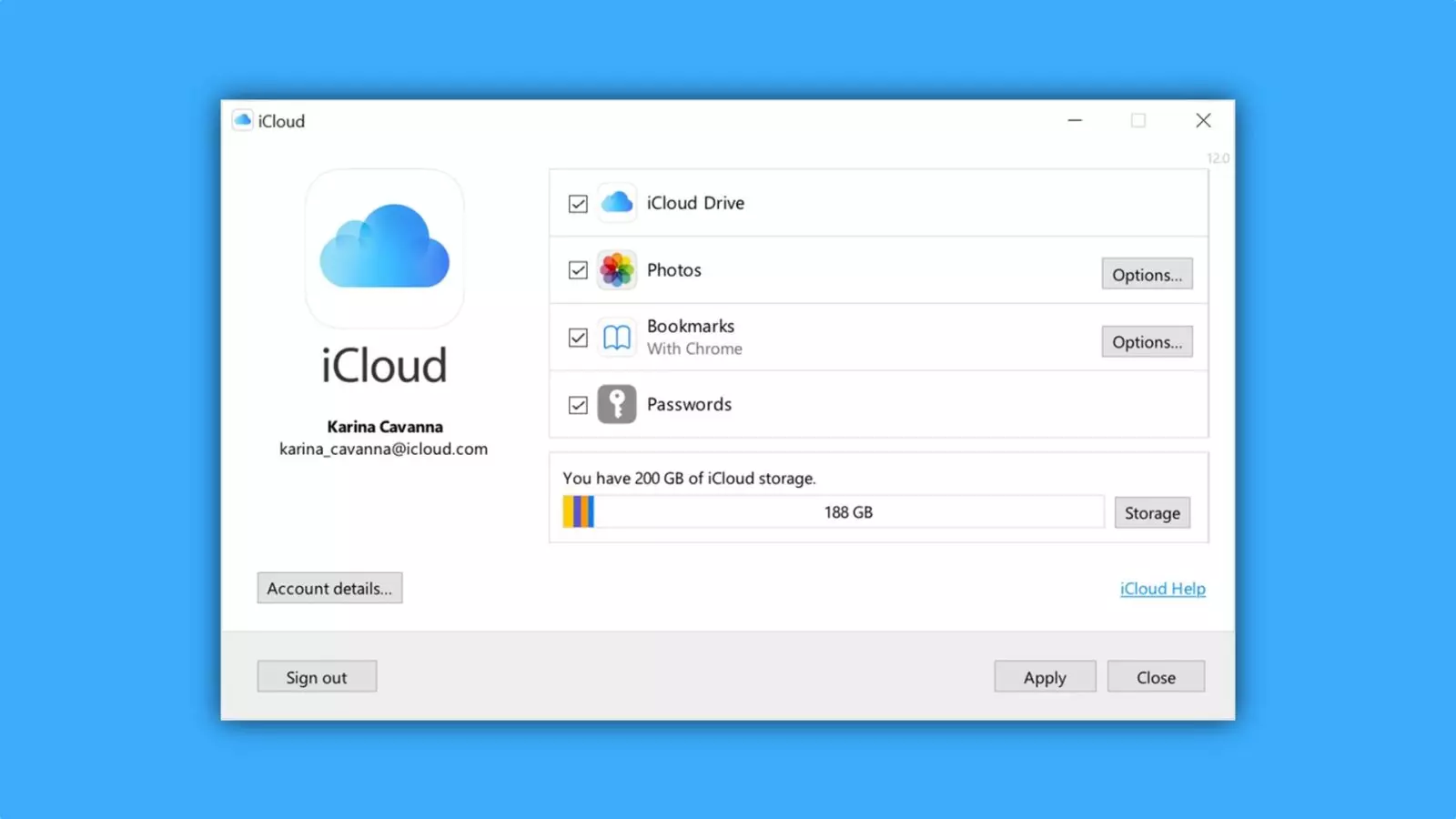 iCloud pro Windows byl aktualizován o novou aplikaci pro správu hesel 18926_1