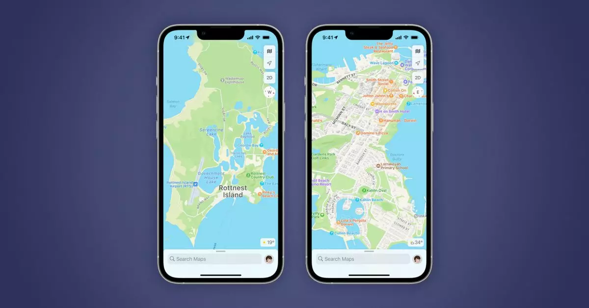 Apple Maps розширює детальне покриття на Австралію