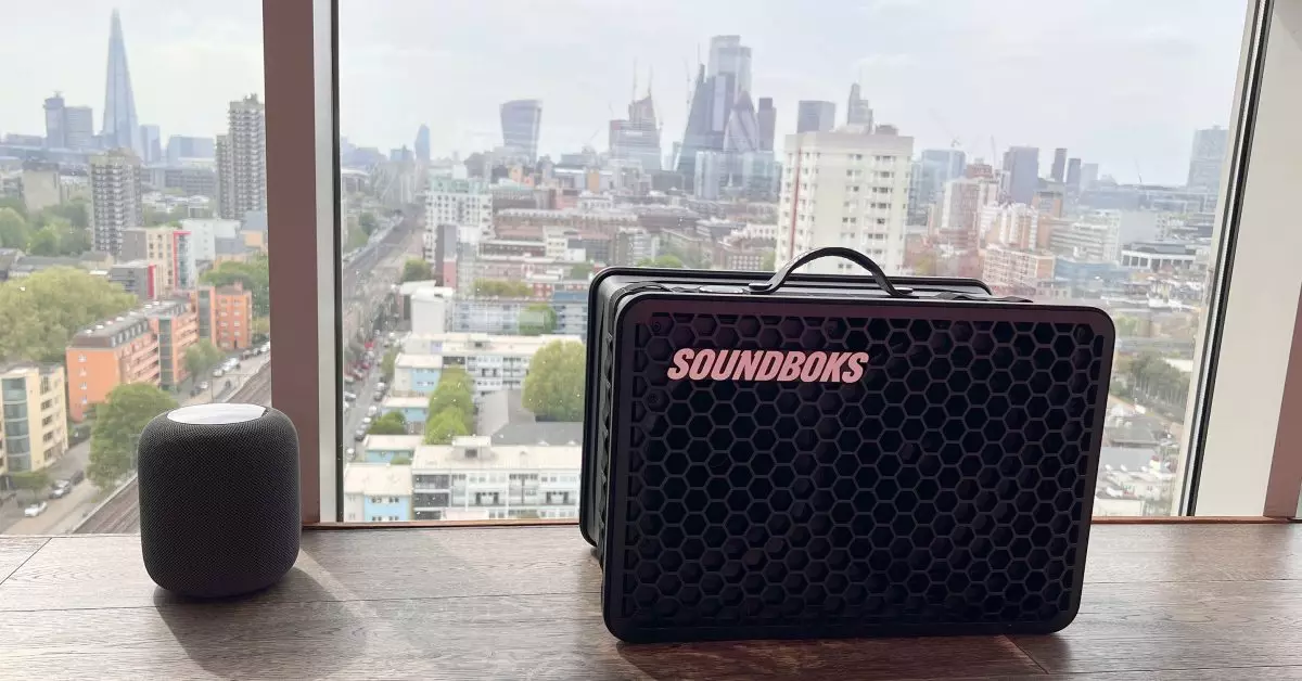 Soundboks Go është një altoparlant Bluetooth i madh në madhësi, bateri dhe bas