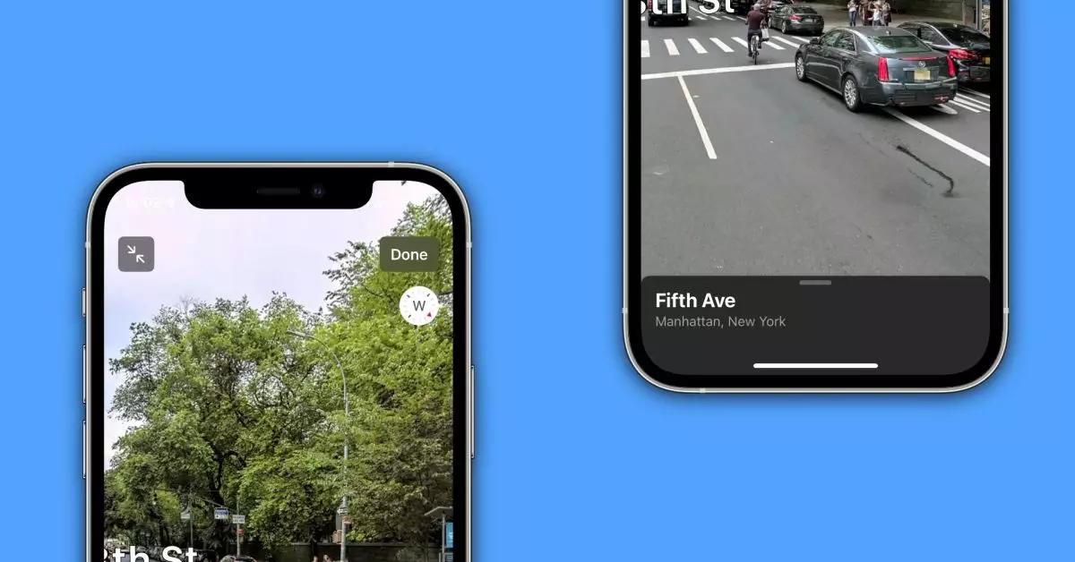 iOS 15.1 beta 3 soluciona el problema de qualitat d'imatge d'Apple Maps "Mira al voltant".