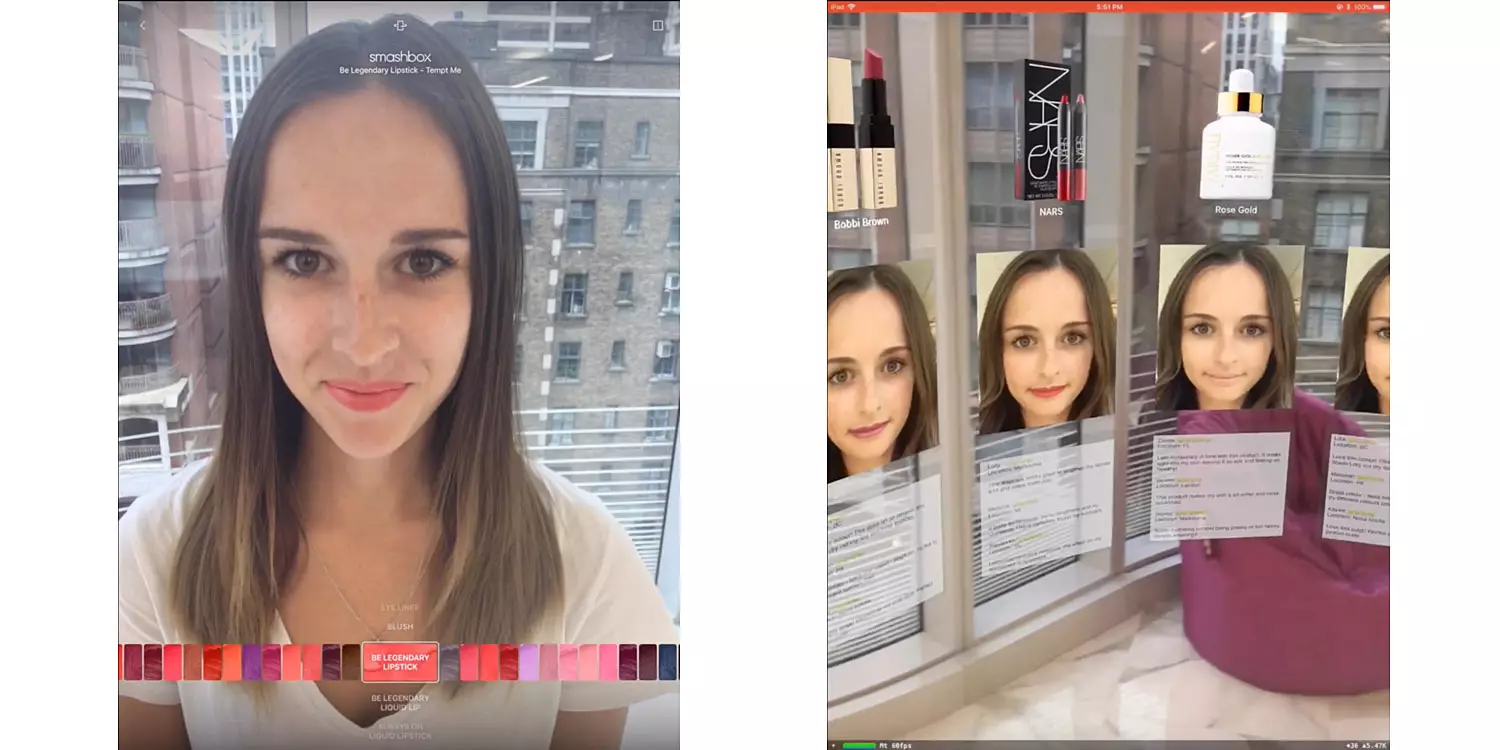 La última demostración genial de ARKit muestra una vista previa en vivo de lápices labiales, contador de maquillaje virtual [Videos] 1986_1