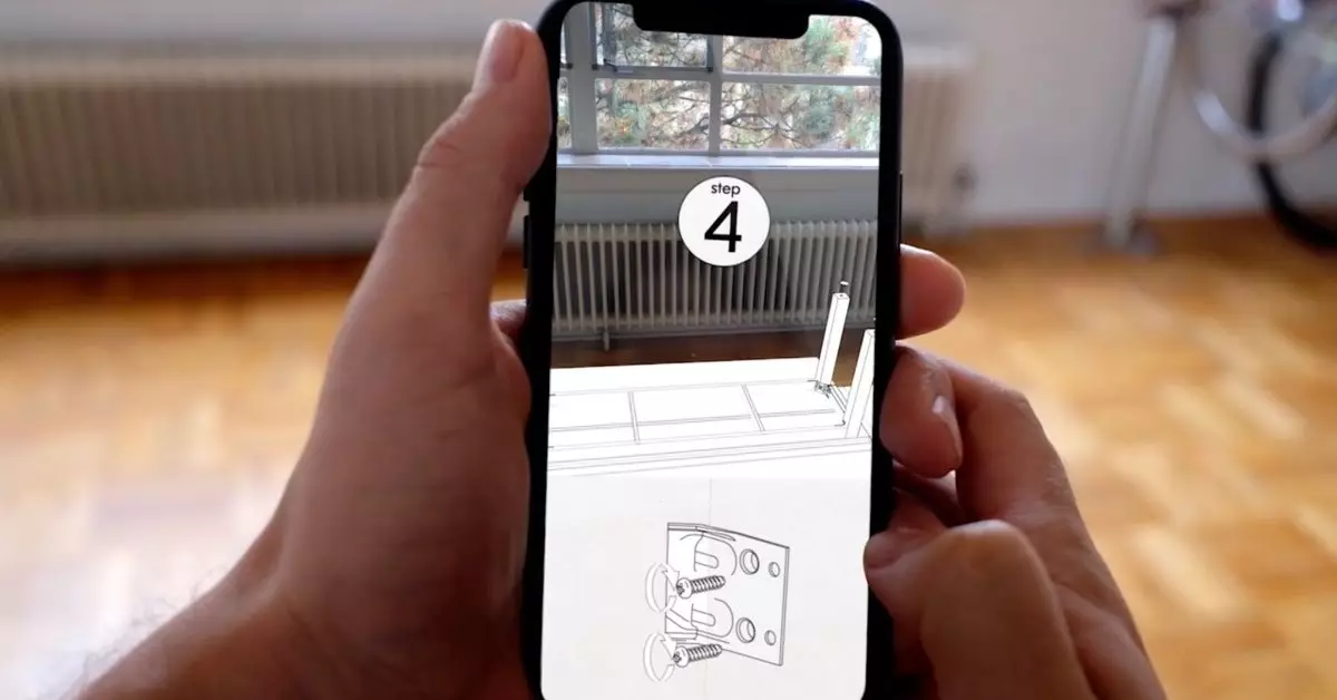 AR App verwandelt Ären iPhone X zu engem nëtzlechen IKEA Miwwelen Handbuch [Video]