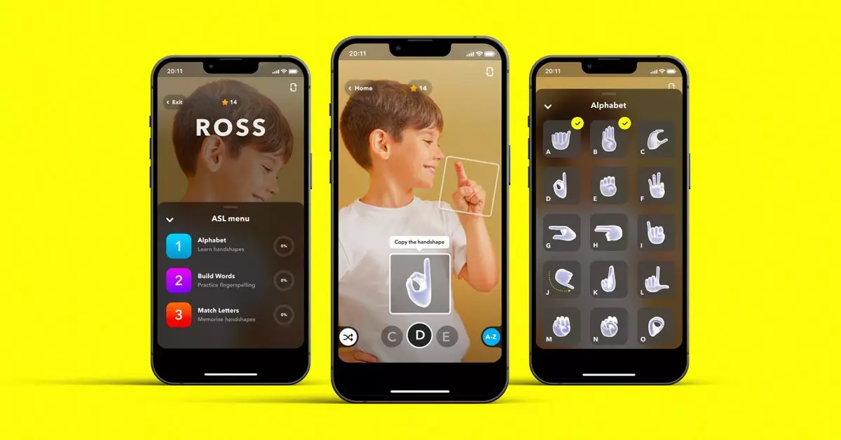 Snapchat صارفین کو AR کے ذریعے ASL سکھا رہا ہے۔