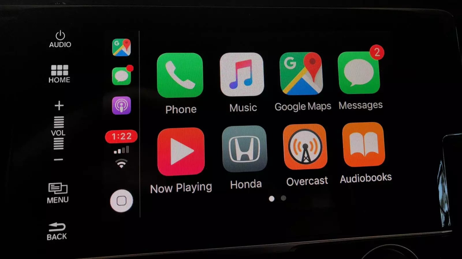 Google Maps на CarPlay