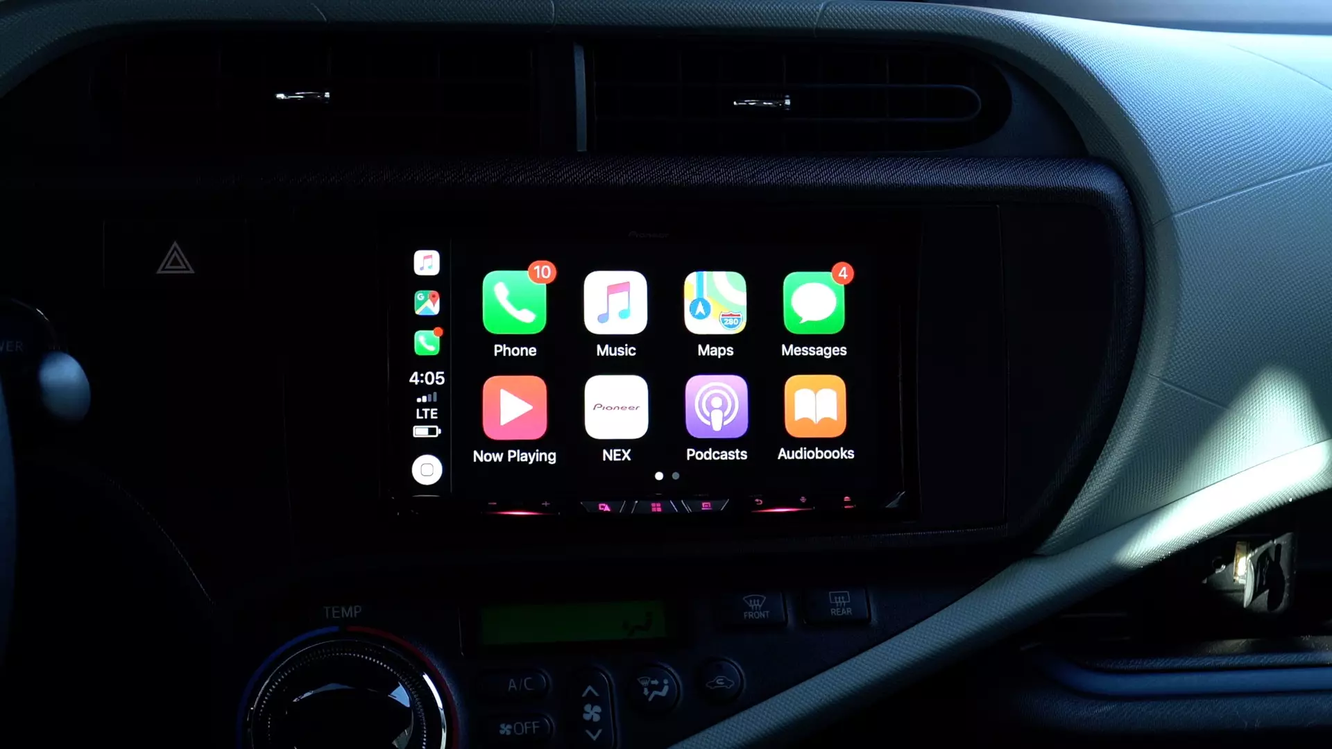 CarPlay nirkabel Pioneer W8400NEX