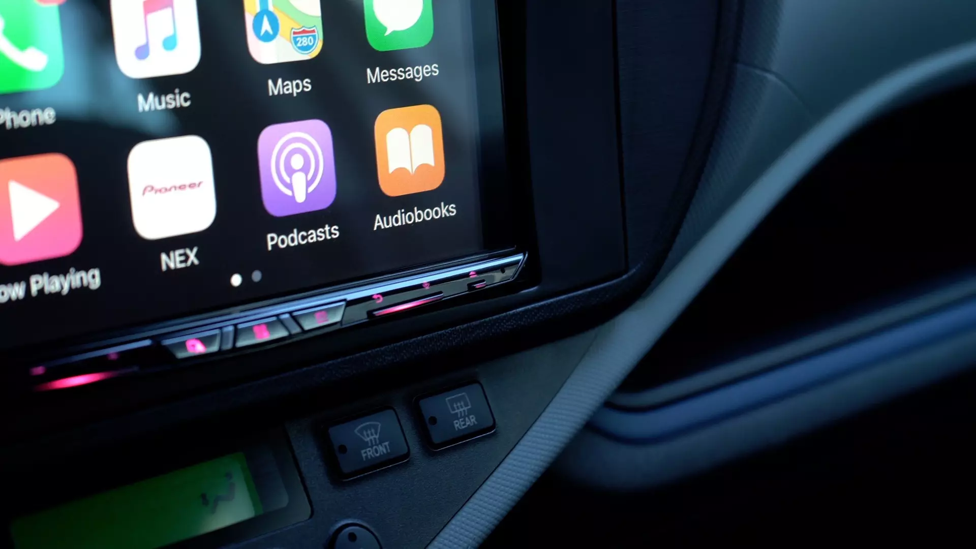 CarPlay nirkabel Pioneer W8400NEX