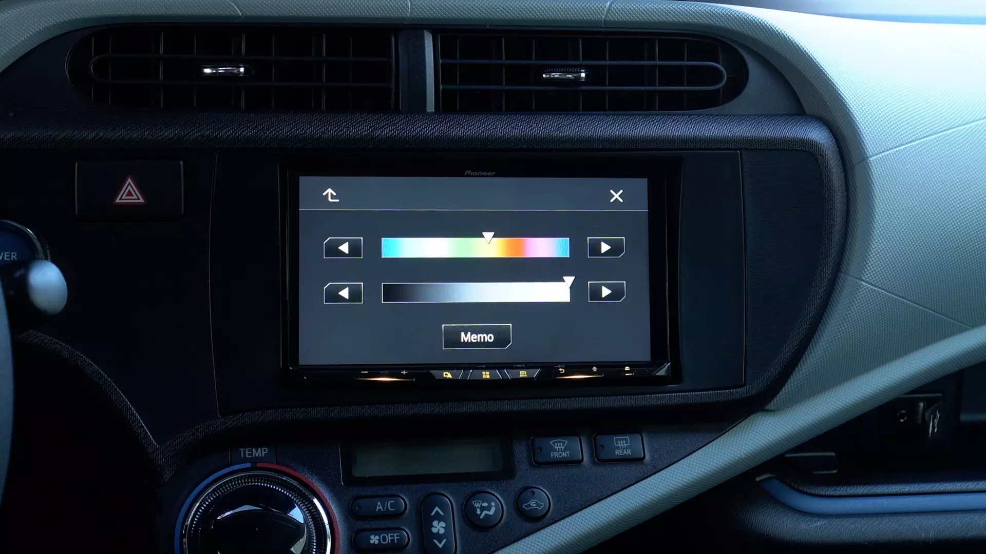 Pioneer W8400NEX trådløs CarPlay