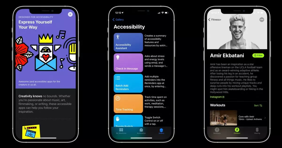 Apple feirer Global Accessibility Awareness med App Store, Fitness+, Shortcuts Gallery, mer