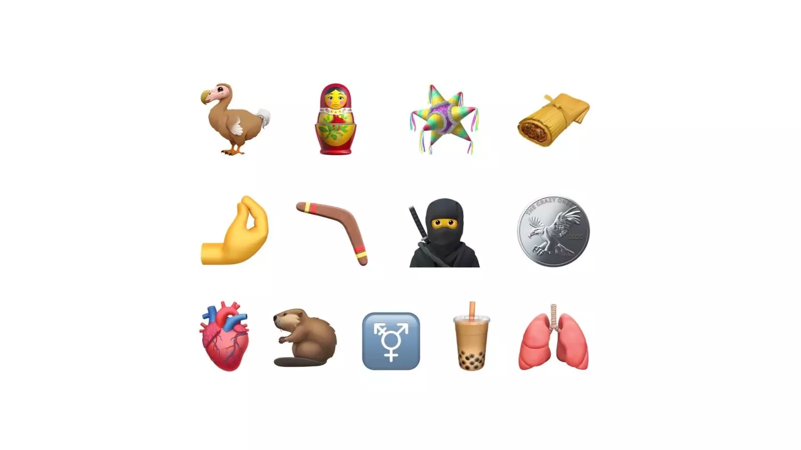 Apple saib ua ntej cov cim emoji tshiab tuaj rau iPhone, iPad, thiab Mac tom qab xyoo no 21155_1