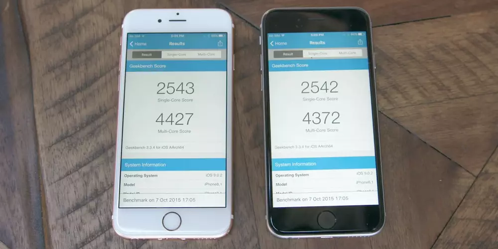 iPhone 6s dengan cip TSMC ditunjukkan berjalan lebih sejuk, menawarkan prestasi bateri yang lebih baik daripada model pemproses Samsung A9 [Video] 21627_1