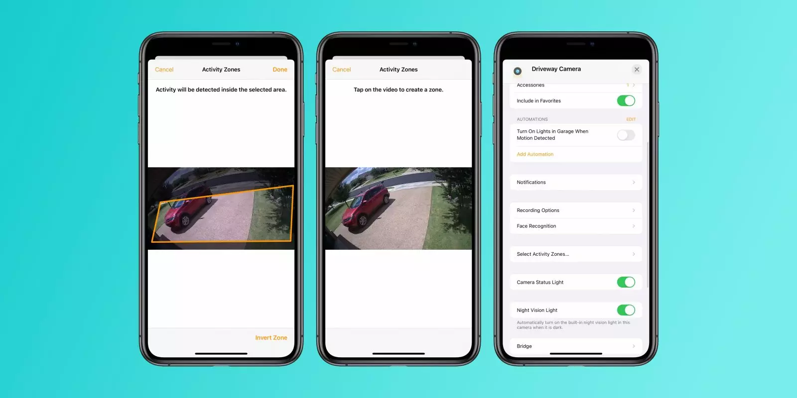 Kushughulikia: Sehemu za Shughuli za Kamera za Video za HomeKit Salama katika iOS 14 21791_1