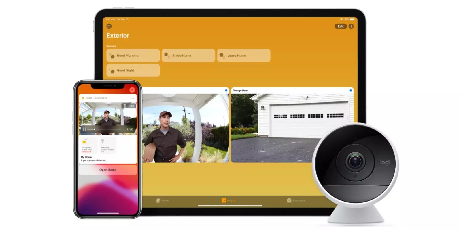 HomeKit Безбедна видео логичка круг 2