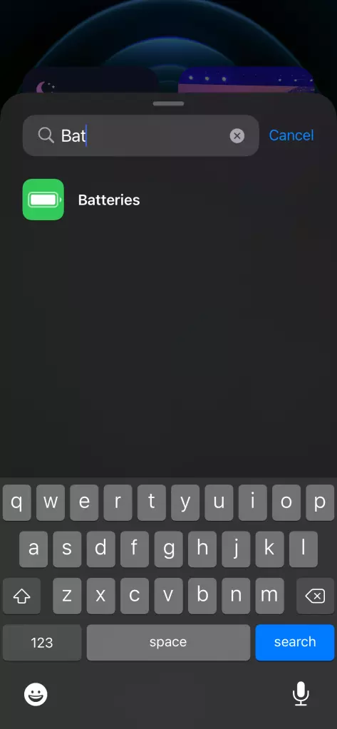 Wéi de Batterie Prozentsaz op iPhone 12, Mini, 12 Pro ze weisen 220_4