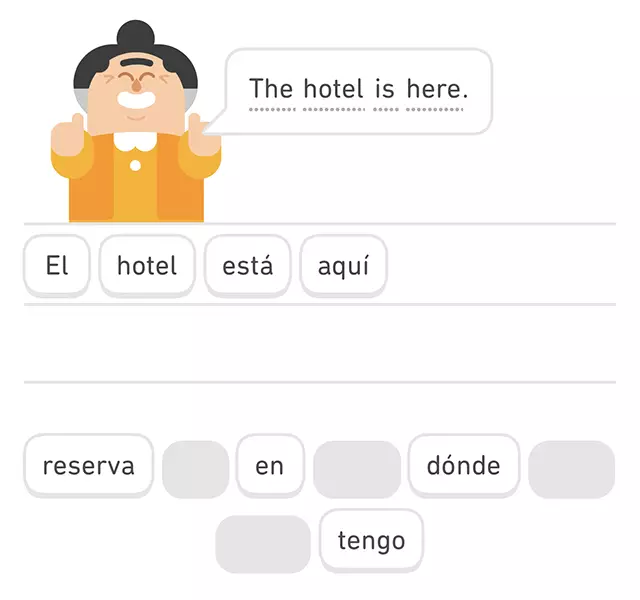 Duolingo iPhone lietotni ir pārskatījis valodas duncis 230_8