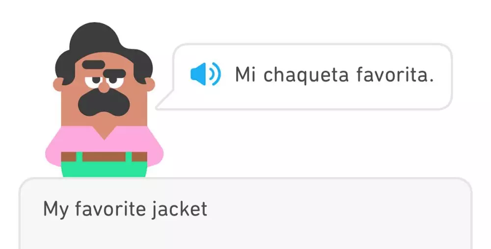 Duolingo iPhone lietotni ir pārskatījis valodas duncis 230_9