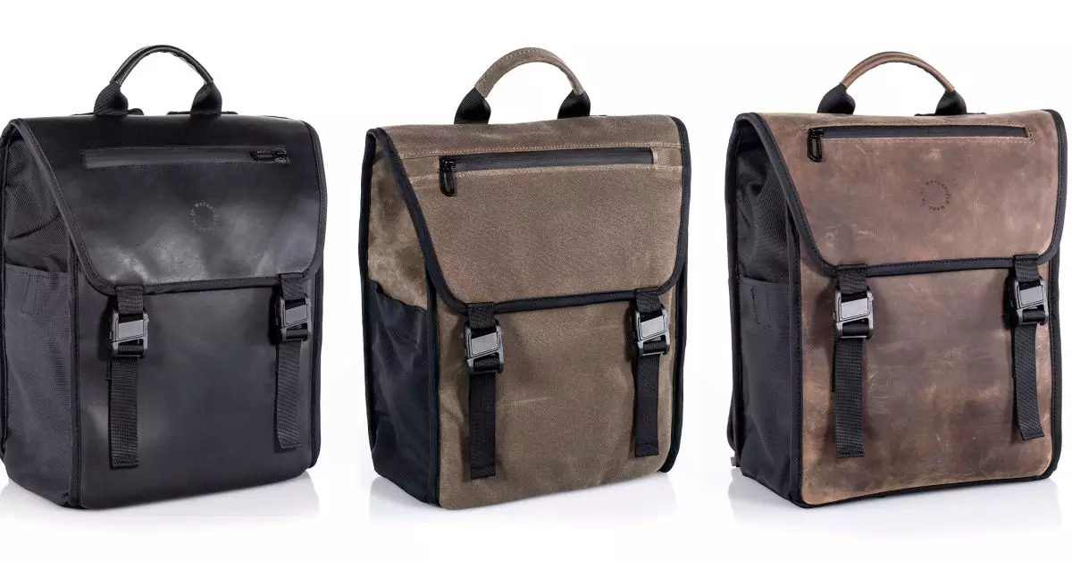 Backpack Waterfield Tuck ar gyfer MacBook, iPad, iPhone a mwy