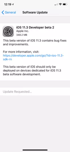 iOS 11.3