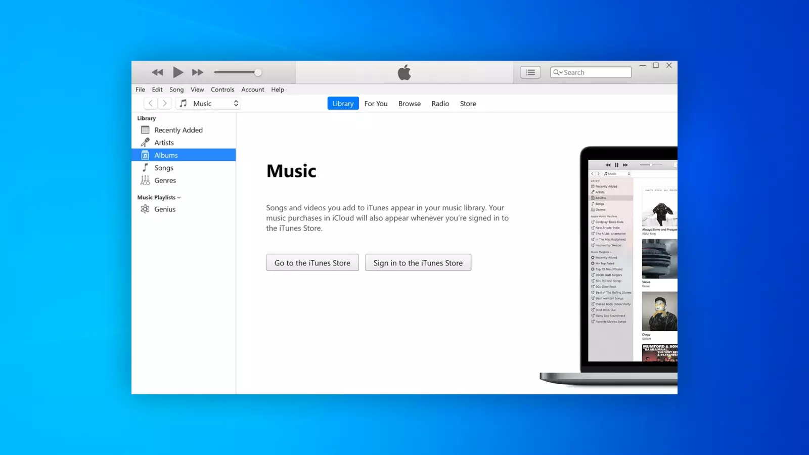 Apple makarya kanggo ngeculake aplikasi Musik lan Podcast ing Microsoft Store 2384_1