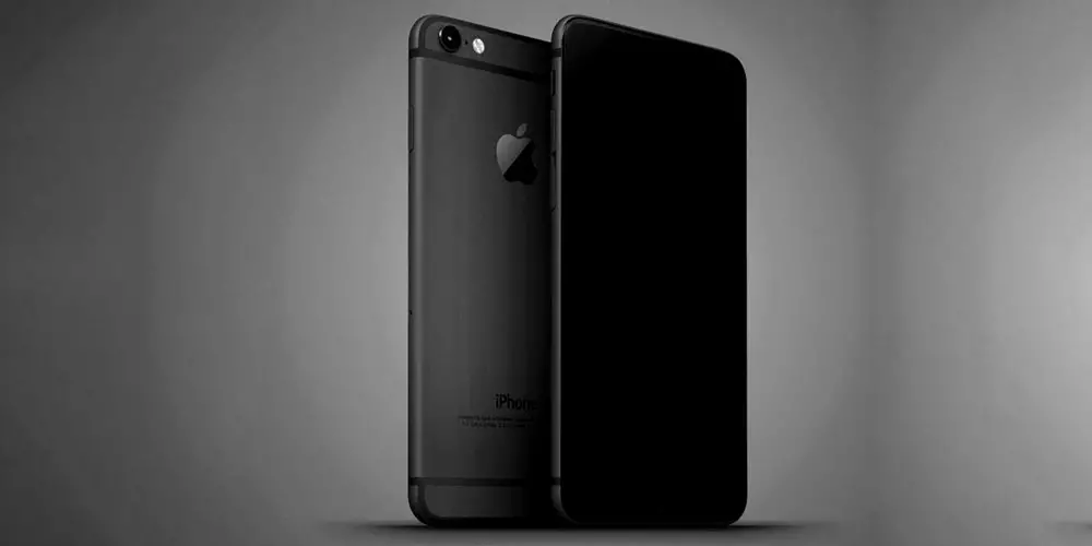 iPhone 7 schéngt elo méiglecherweis am Space Black ze kommen fir Apple Watch ze passen, well aner Rumeuren entstinn 24042_1