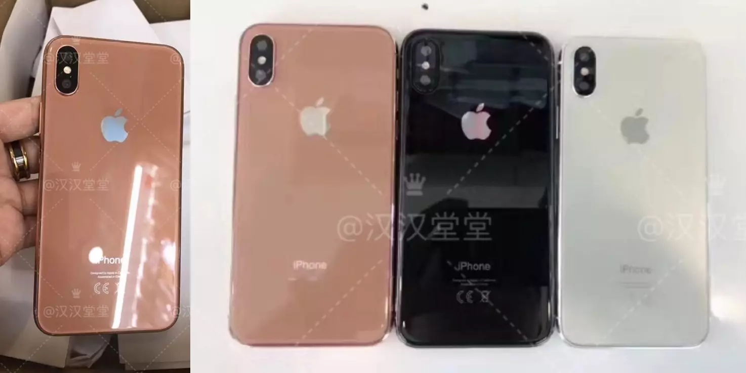 “Foxconn exec”, täze mis altyn şekilli suratlaryň üstünde “çak edilýän iPhone 8 arzan däl” diýýär 24049_1