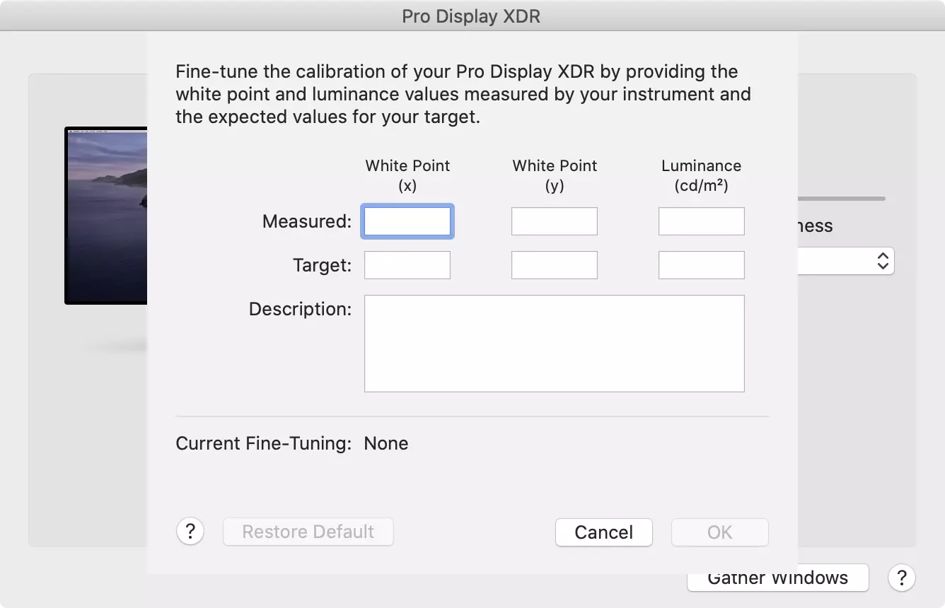 Saib ntawm tus tshiab Pro Display XDR fine-tune calibration nqis hauv macOS Catalina 10.15.5 2418_4