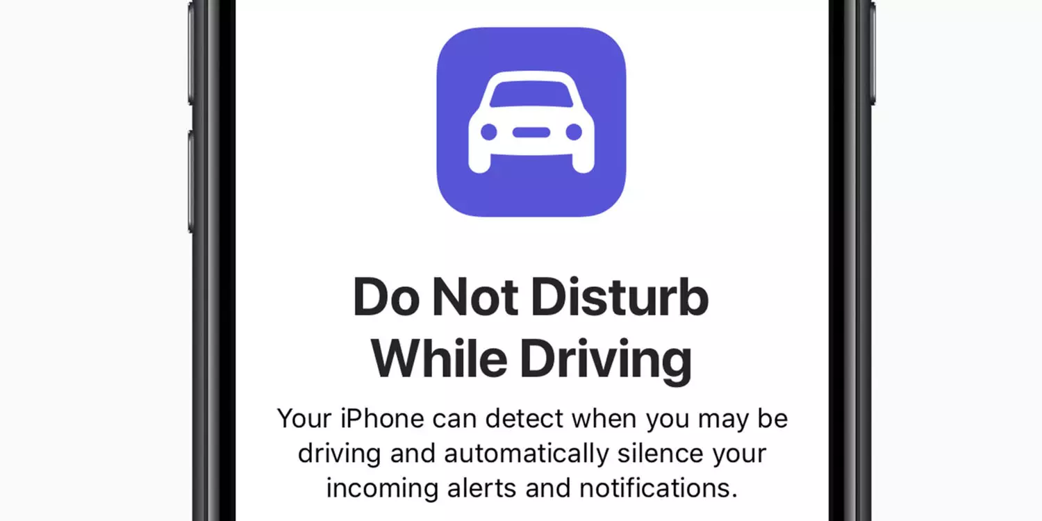 Gikiha sa patent troll ang Apple tungod sa feature nga 'Do Not Disturb While Driving' 24194_1