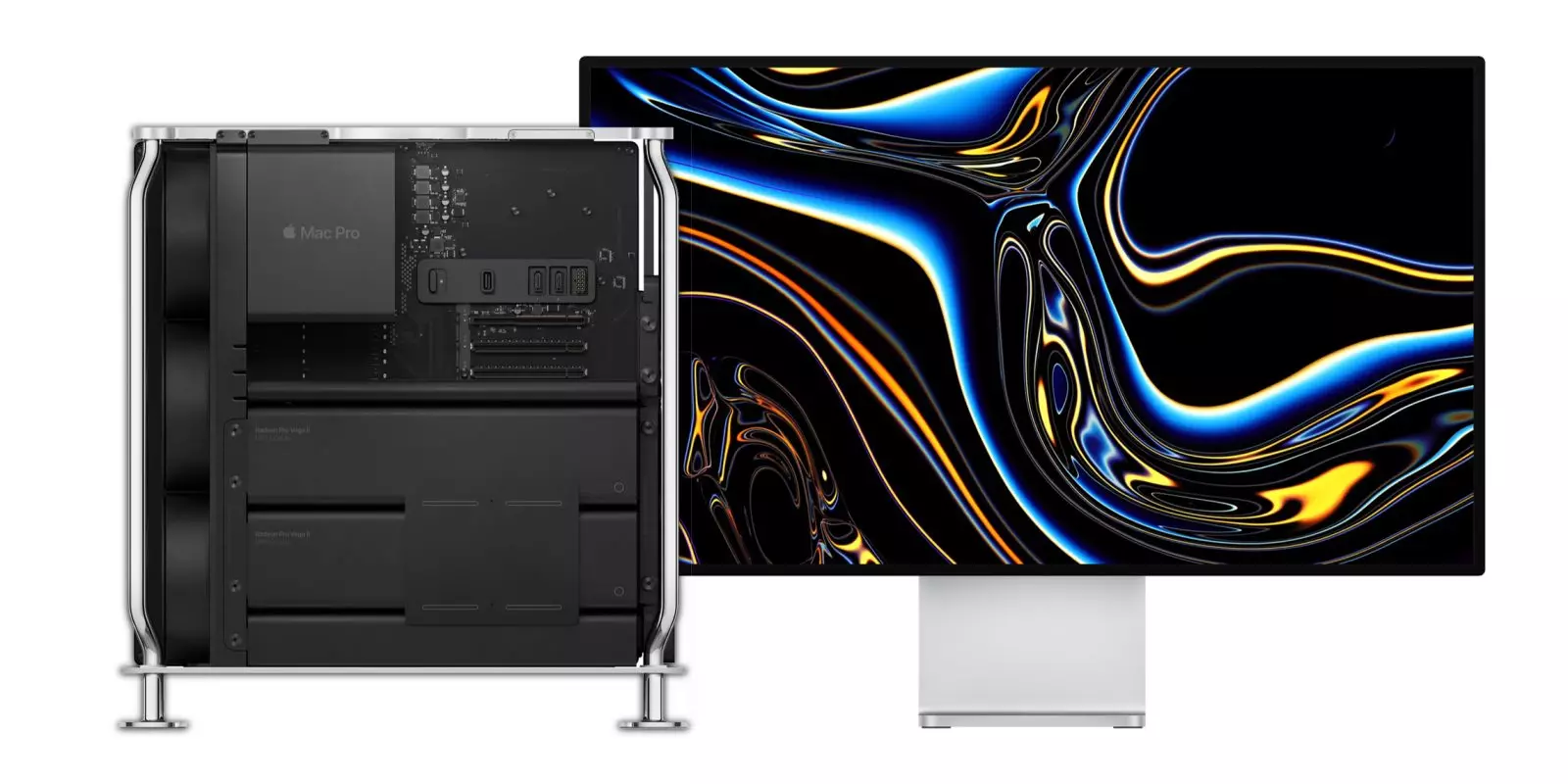 Mac Pro ຮູບພາບດ້ວຍ Pro Display XDR