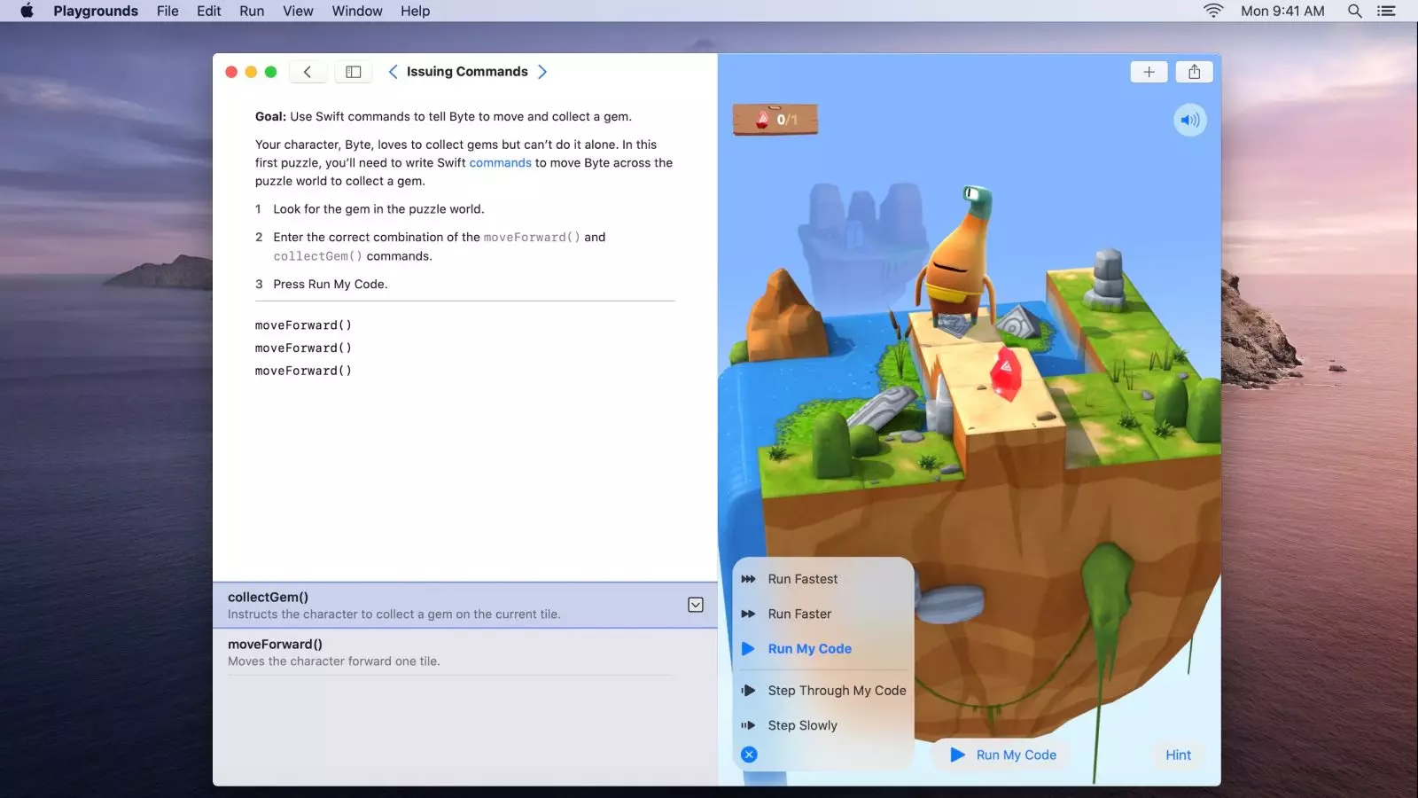 Apple sepana Swift Playgrounds ji bo Mac-ê, ku bi karanîna Catalyst ve hatî çêkirin, dide destpêkirin 2460_1