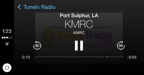 TuneIn CarPlay