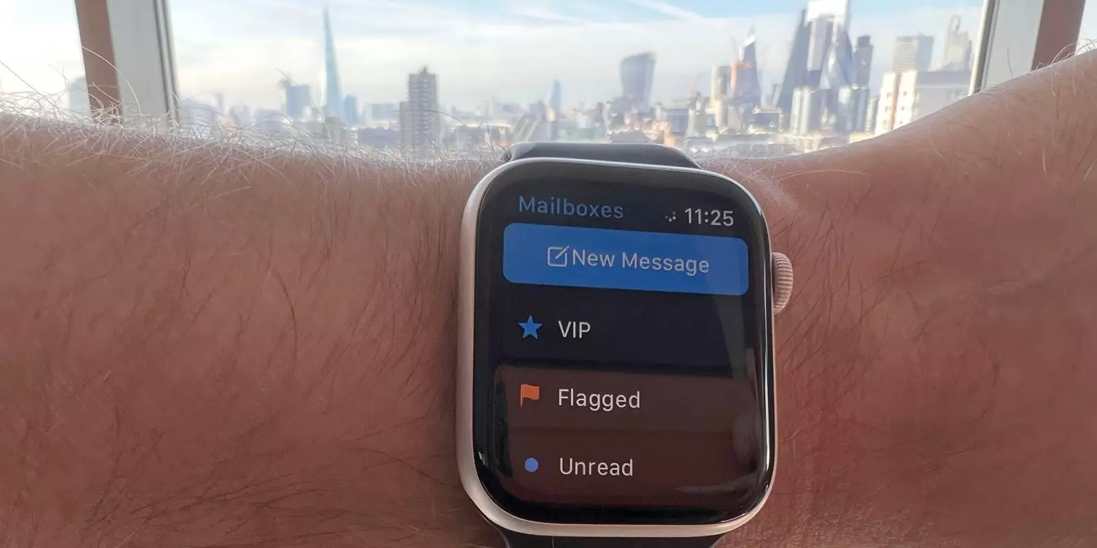 Aplikacija Apple Watch Mail