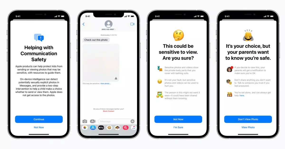 Apple tilkynnir nýjar varnir fyrir öryggi barna: iMessage eiginleikar, iCloud myndaskönnun, fleira