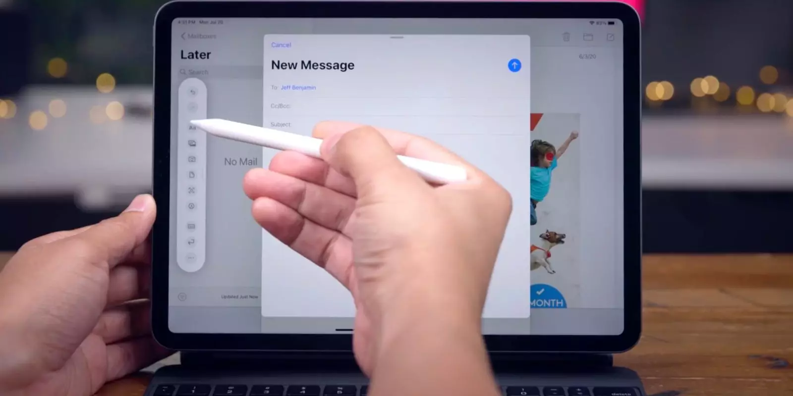 Sida ugu badan ee looga faa'iidaysto iPad Air, Apple Pencil, iyo iPadOS 14