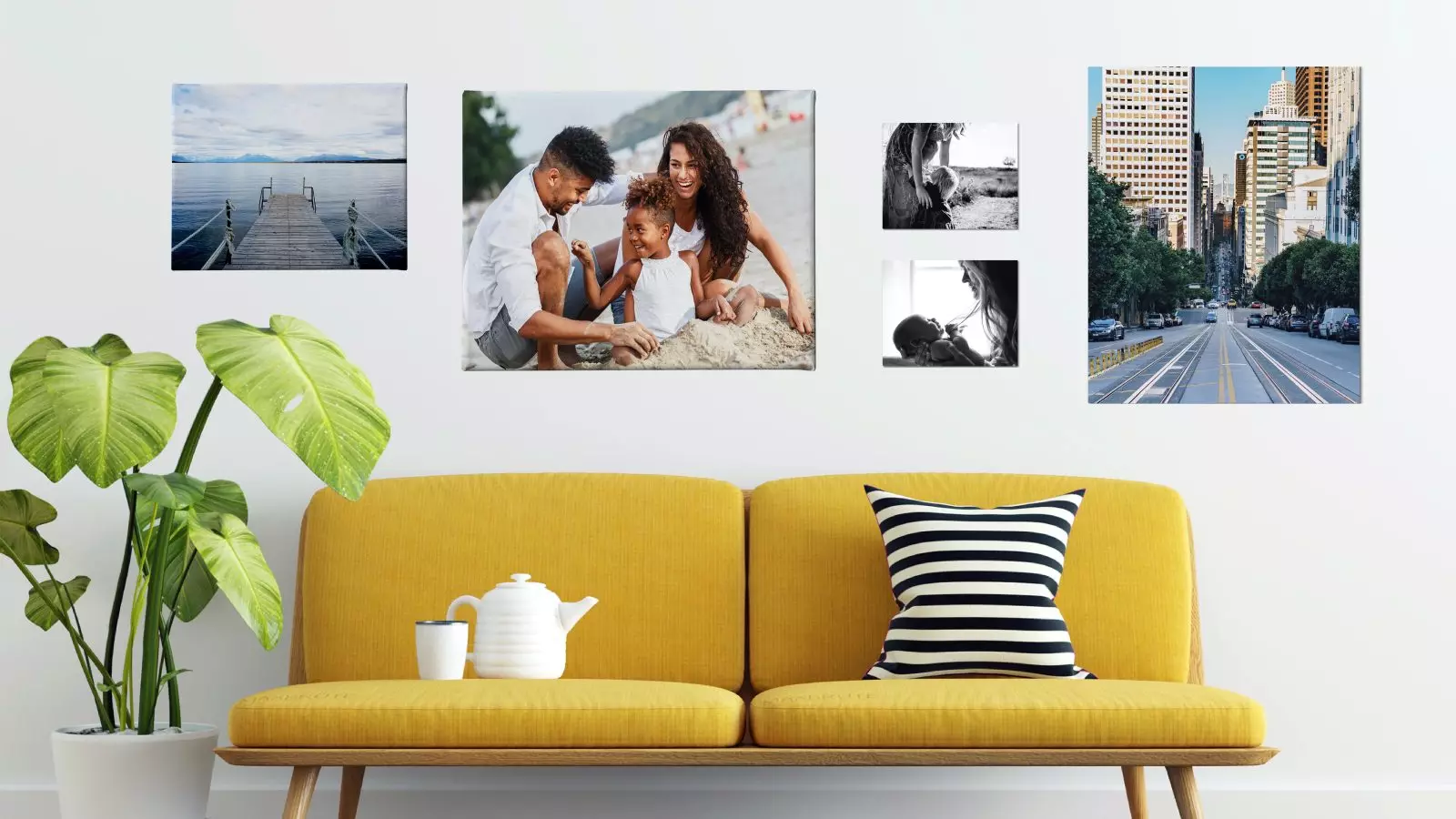 Decorazione murale con stampa macOS di Mimeo Photos