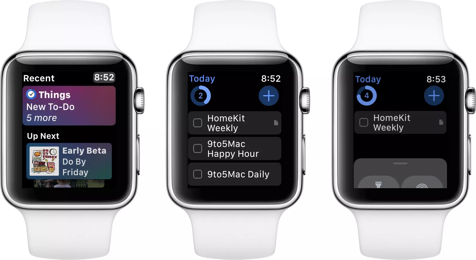 ነገሮች 3.7 በSiri የእጅ ሰዓት ፊት፣ አቋራጮች፣ iOS 12 እና watchOS 5 የተዘመኑ 26370_2