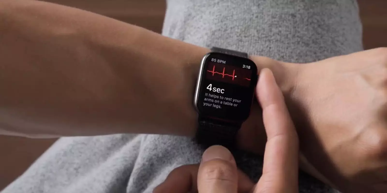 Apple Watch ECG 판독값