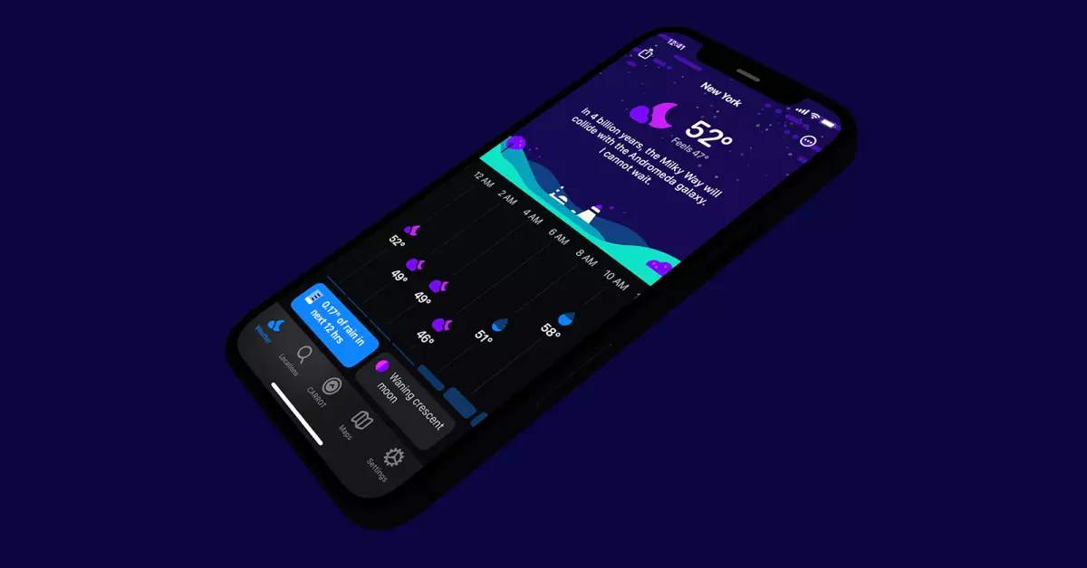 Carrot Weather-uppdateringen ger anpassad flikfält, platslistasprognoser, nya hemliga platser, mer