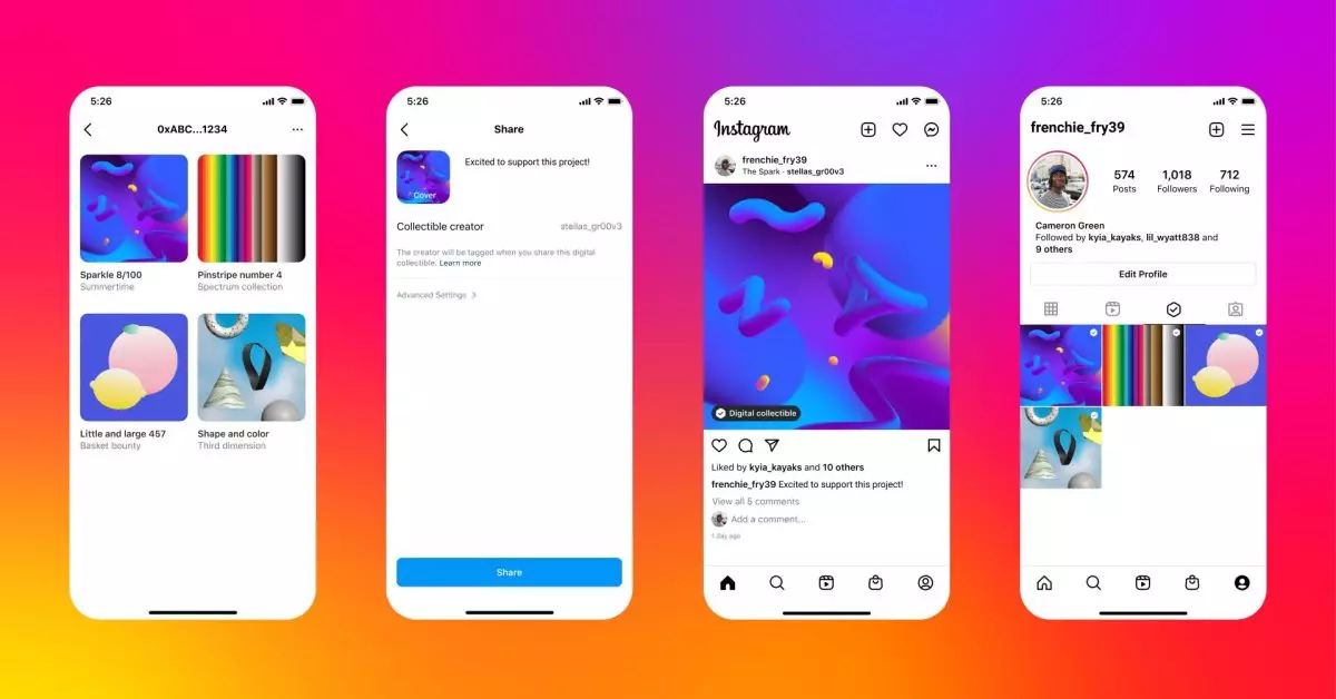 Instagram qed jinvesti fl-appoġġ tal-NFT bil-karatteristika tal-kollezzjonisti diġitali, disponibbli issa għal kreaturi magħżula