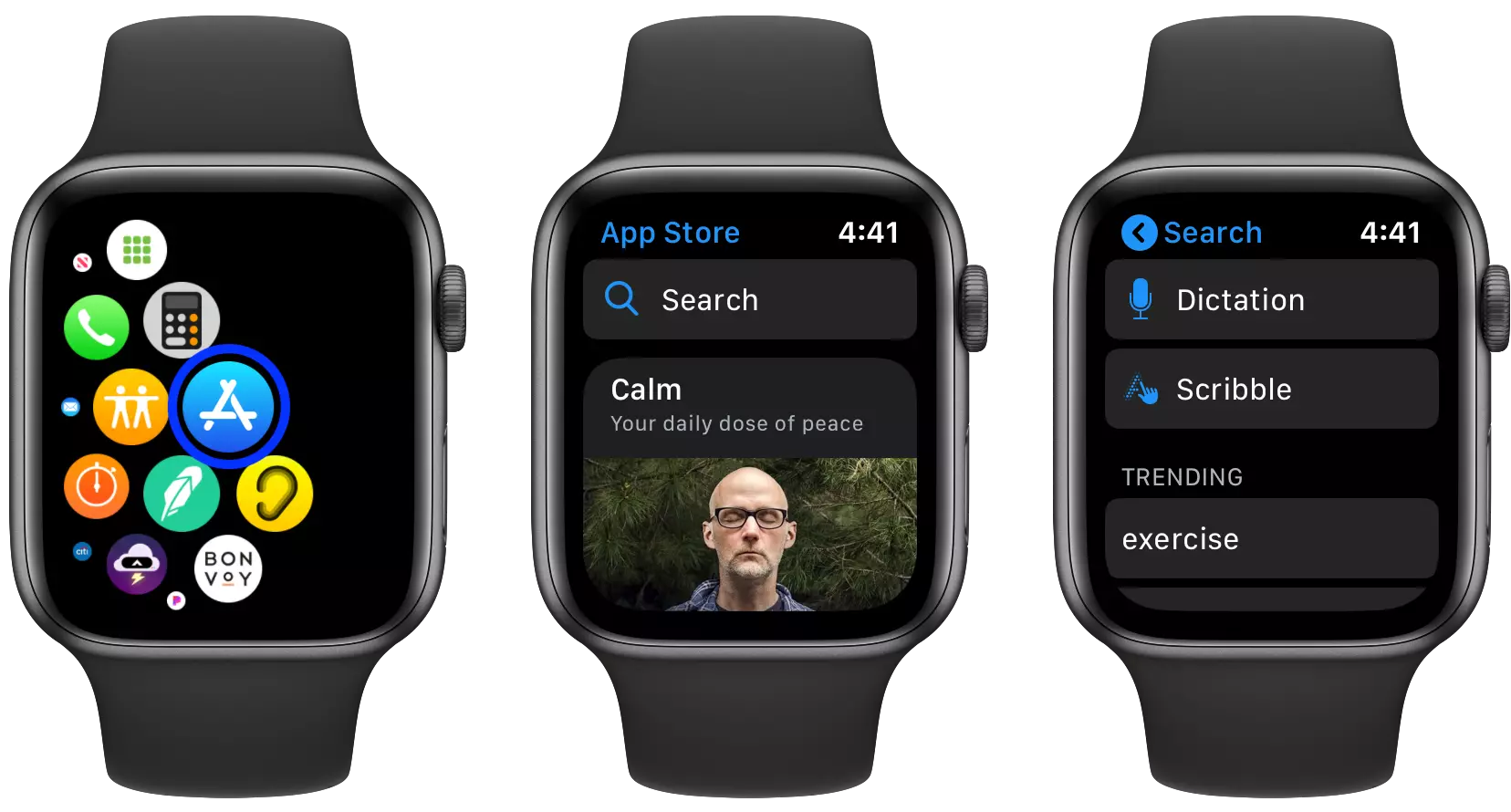 Cara ndownload aplikasi langsung ing walkthrough Apple Watch