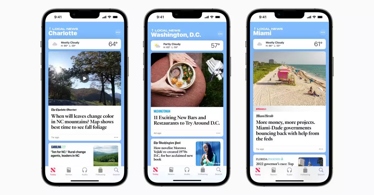 Apple News ten como obxectivo a Bay Area co seu primeiro boletín diario local