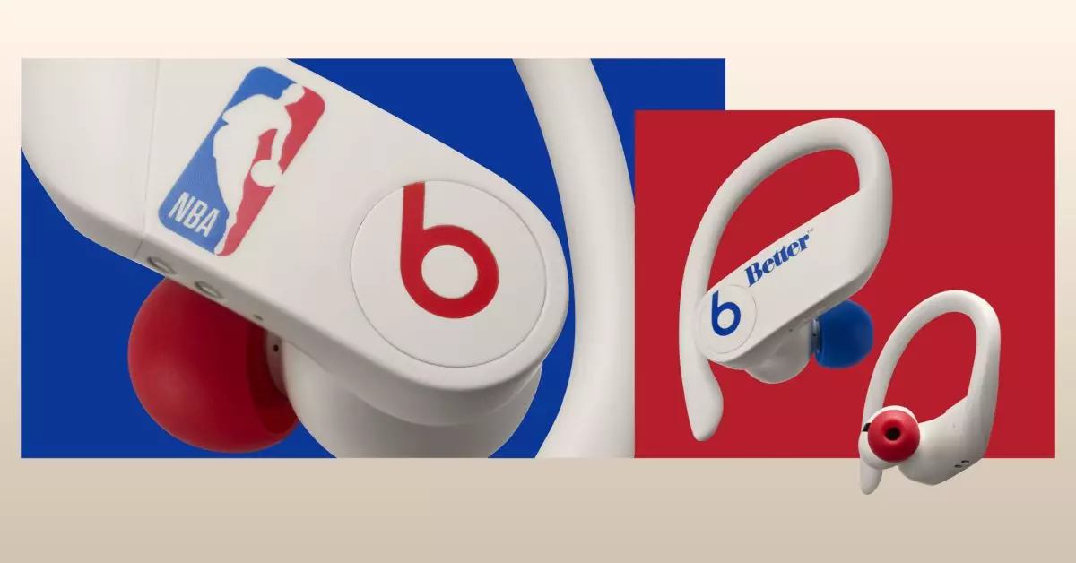 Apple ngagungkeun ulang taun ka-75 NBA kalayan édisi khusus Beats Powerbeats Pro