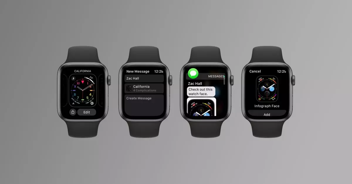 watchOS 7: A continuació s'explica com funciona l'ús compartit de cares d'Apple Watch