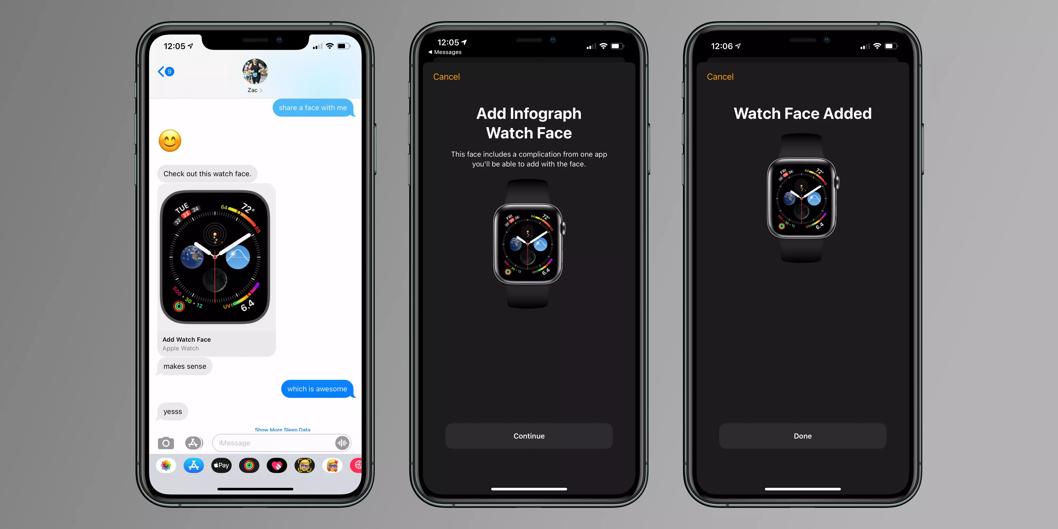 watchOS 7: Zo werkt het delen van Apple Watch-gezichten 270_3