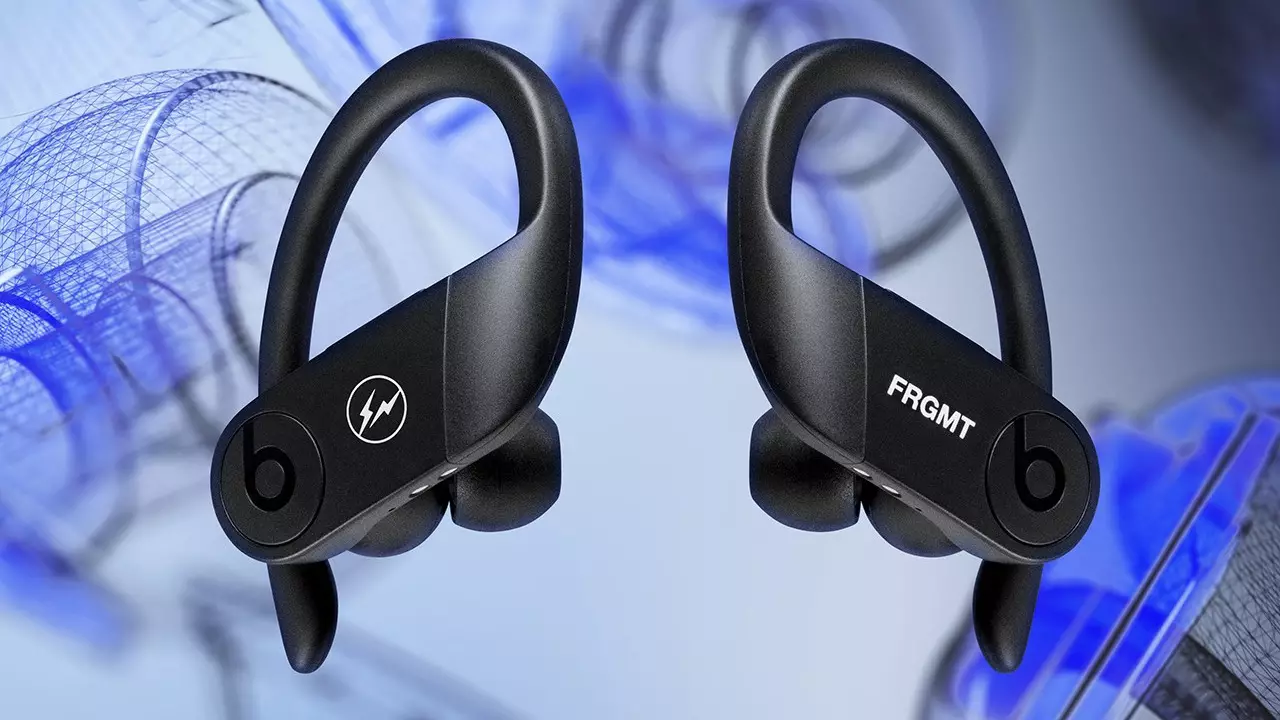 Apple xüsusi buraxılış monoxromatik Powerbeats Pro üçün fraqment dizaynı ilə birləşir 2719_1